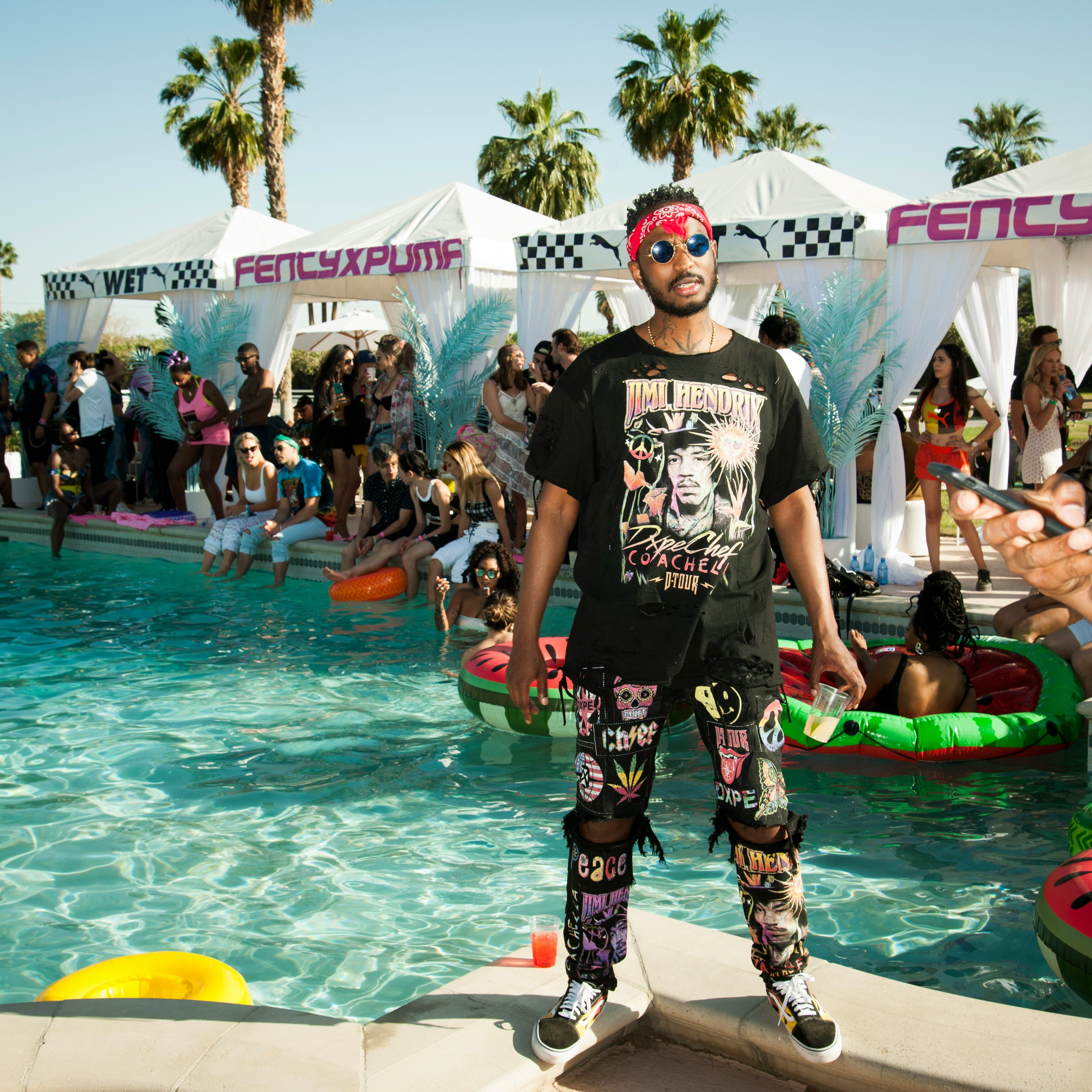 Go Inside Rihanna’s Over-the-Top Coachella Pool Party