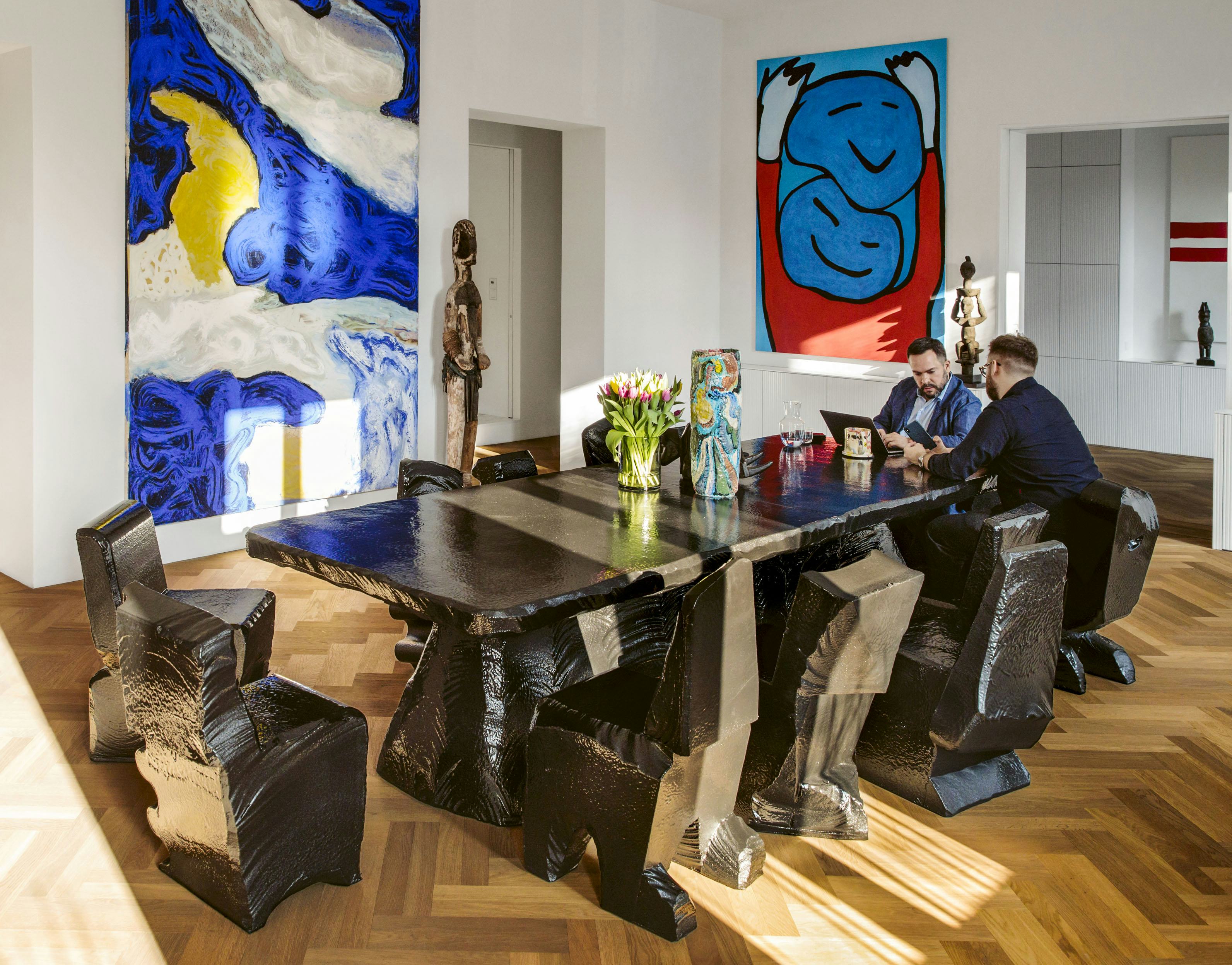 Inside the Home of Gallerist Javier Peres, Champion of Cutting-Edge Artists