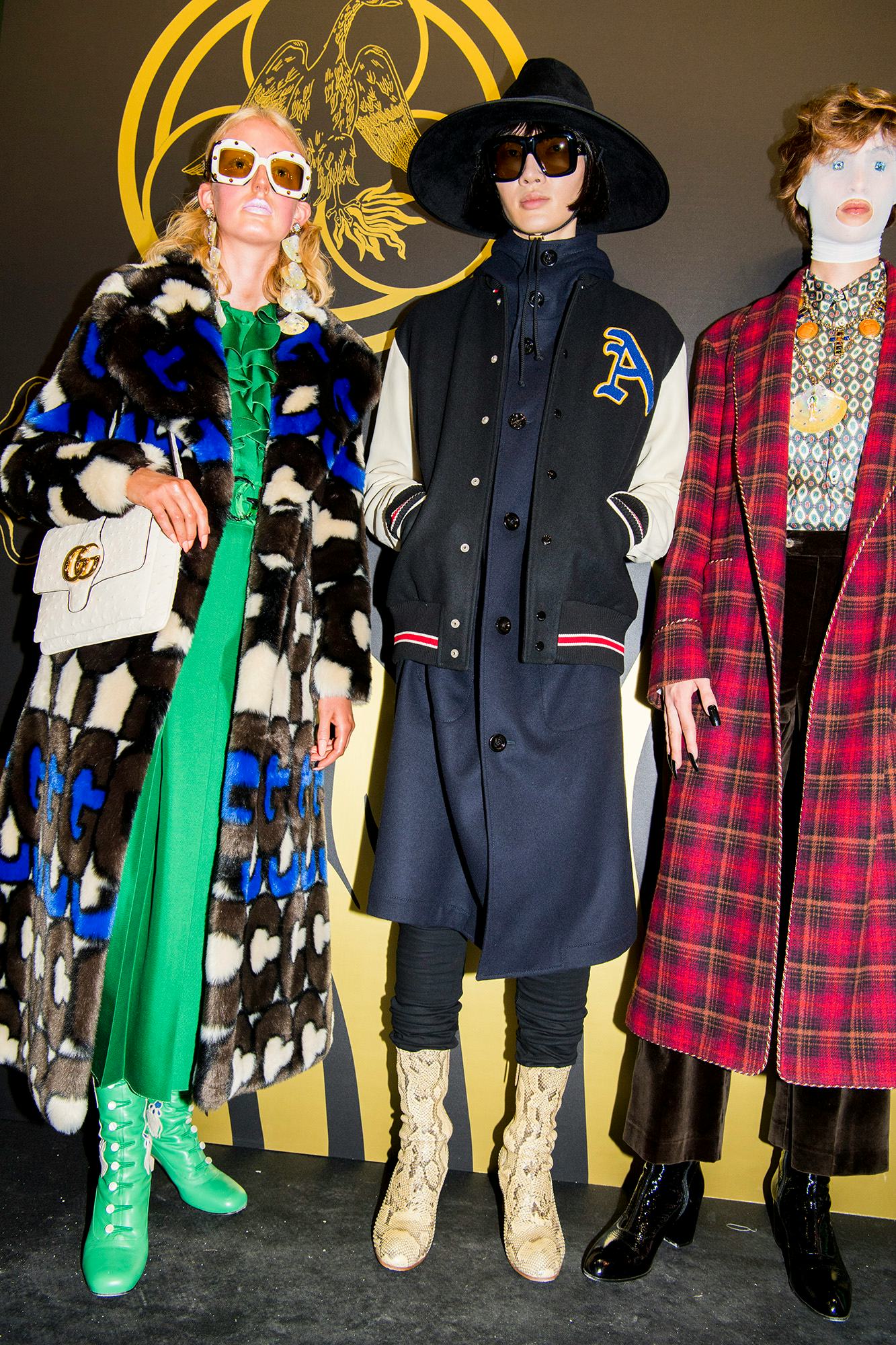 The Gucci Cruise 2019 Show Featured a Ghostly Clash of the Patterns