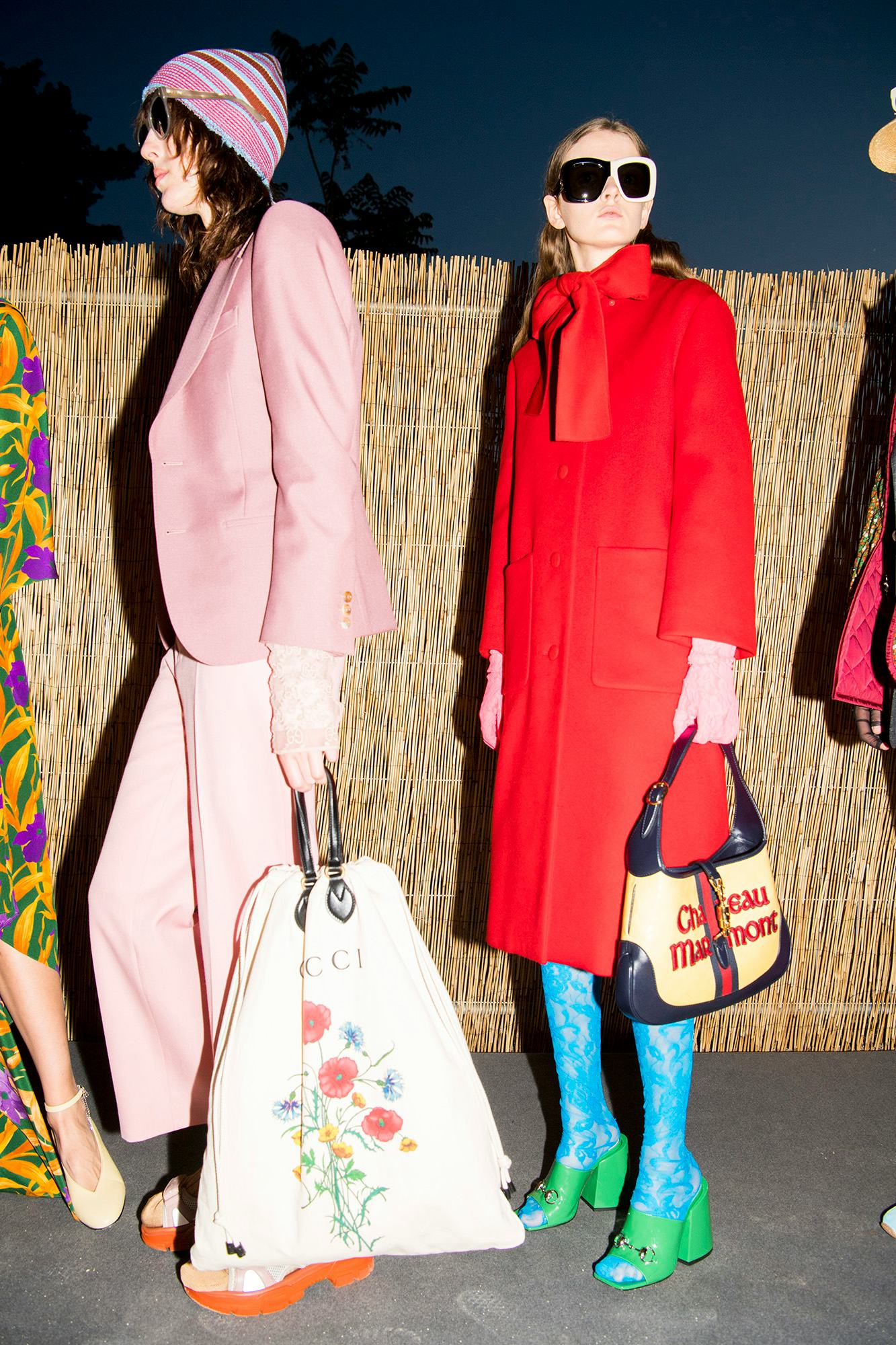 The Gucci Cruise 2019 Show Featured a Ghostly Clash of the Patterns