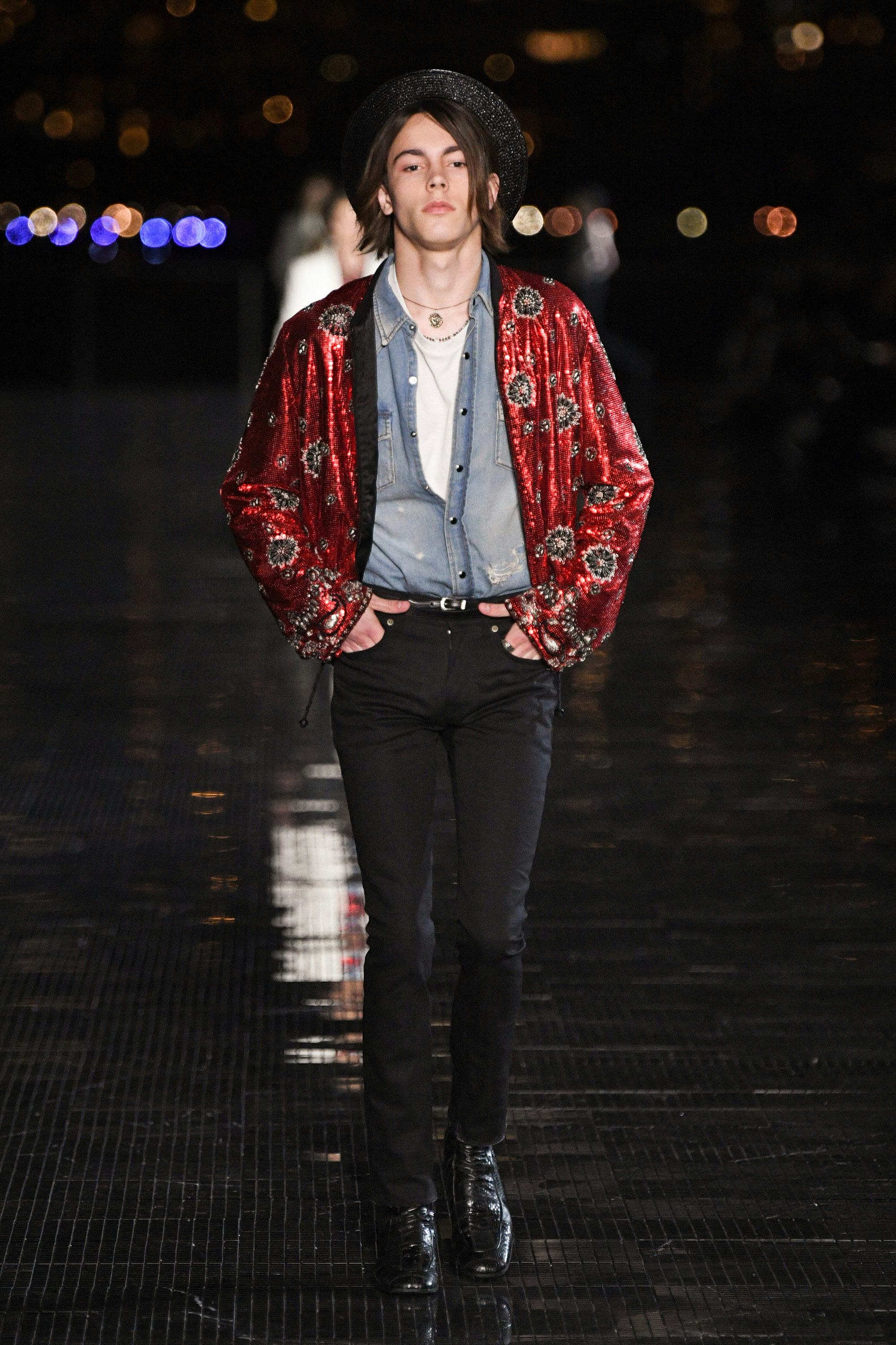 Saint Laurent Model Jackson Oller On What It Is Like to Walk the Runway ...