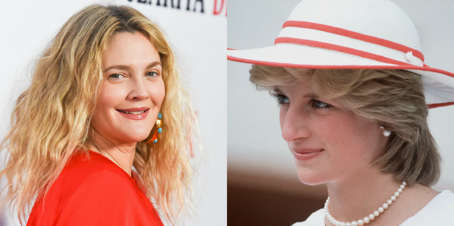 Drew Barrymore Says Princess Diana Set “Such a Good Example”