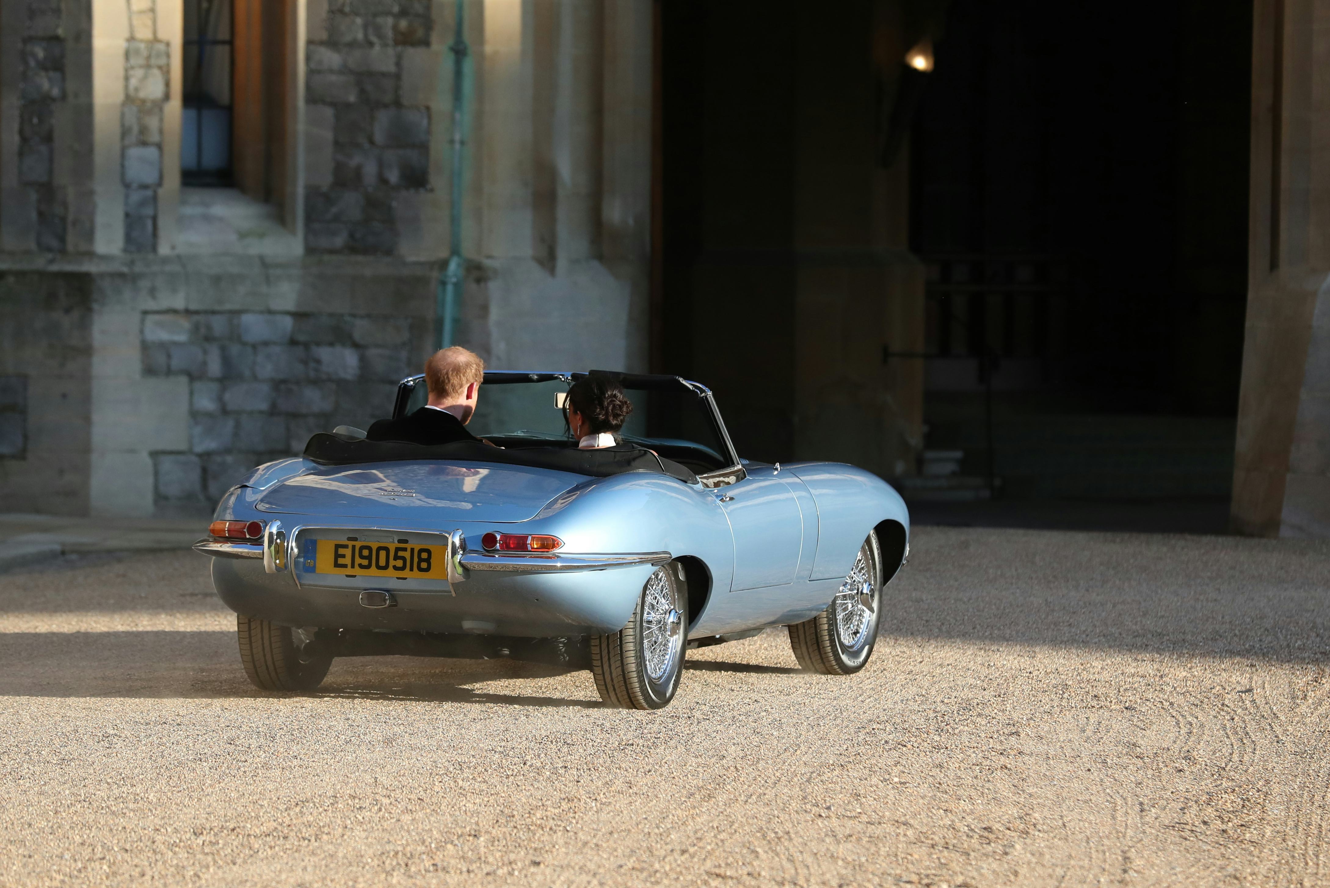 Jaguar Is Selling the Electric Sports Car Used in Prince Harry and Meghan Markle s Wedding