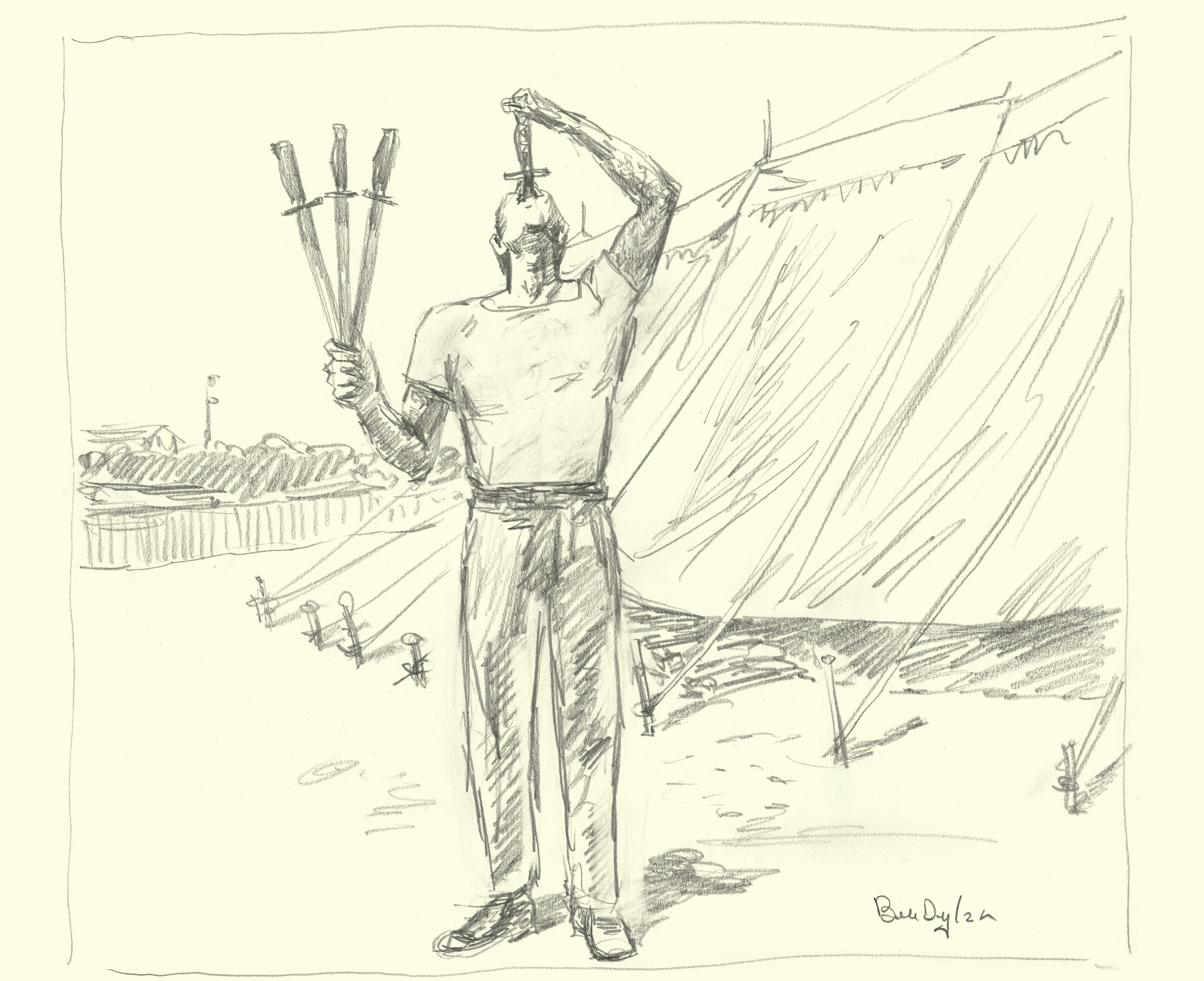 What Bob Dylan’s Drawings of His Greatest Hits Look Like