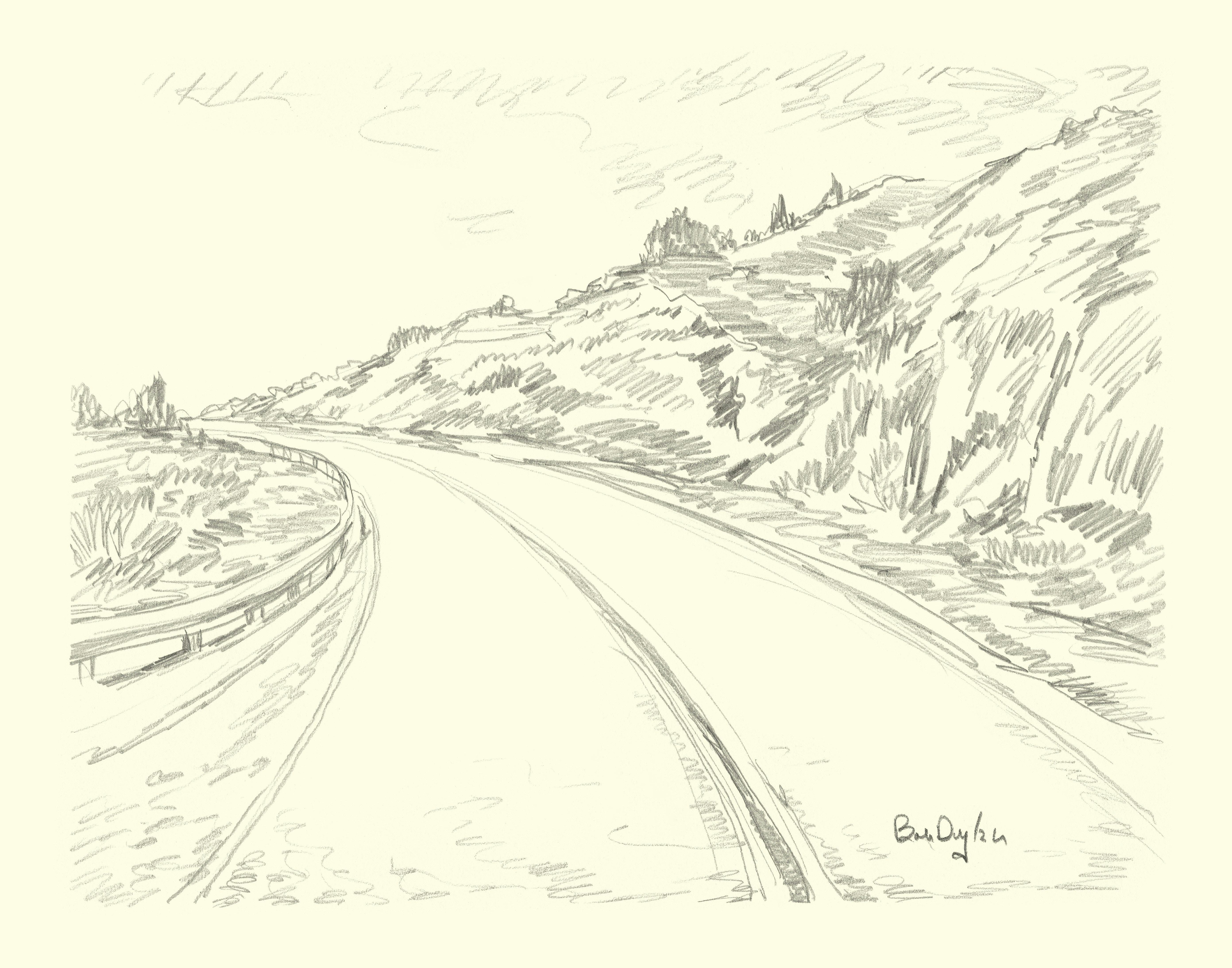 What Bob Dylan’s Drawings of His Greatest Hits Look Like