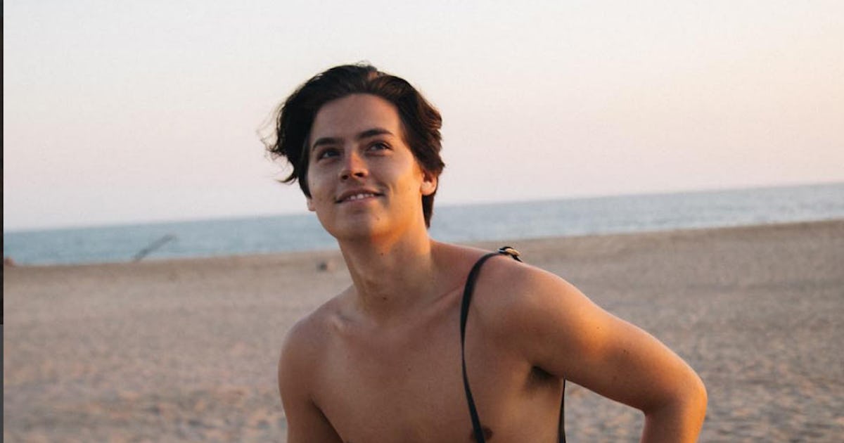 Cole Sprouse Trolls Shirtless Photo Posted By Lili Reinhart