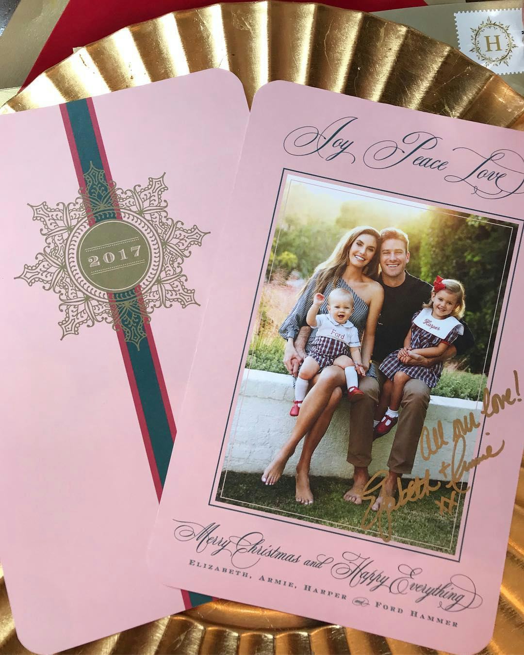 The Cheesiest Celebrity Holiday Cards of All Time: From the Royals to ...