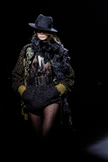 Inside Saint Laurent’s Fall 2019 Show, Where the Clothes Literally Glow ...