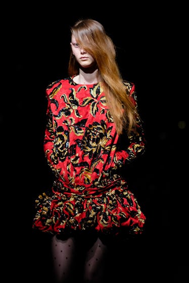 Inside Saint Laurent’s Fall 2019 Show, Where the Clothes Literally Glow ...