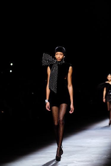 Inside Saint Laurent’s Fall 2019 Show, Where the Clothes Literally Glow ...