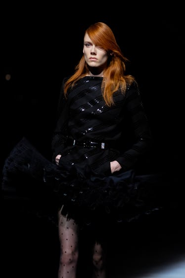 Inside Saint Laurent’s Fall 2019 Show, Where the Clothes Literally Glow ...