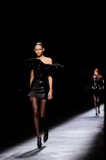 Inside Saint Laurent’s Fall 2019 Show, Where the Clothes Literally Glow ...
