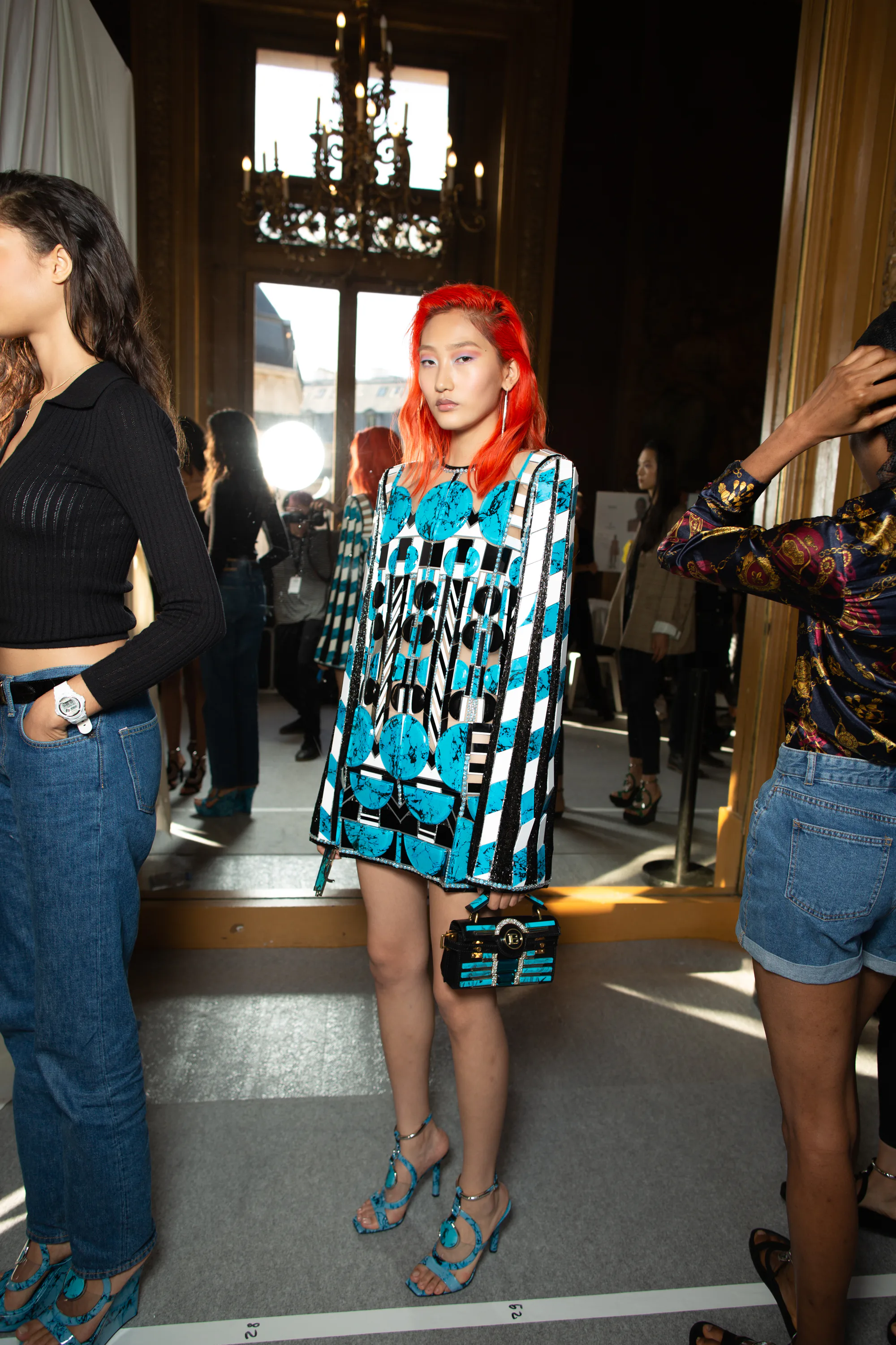 Balmain Resurrected the Early Aughts, Complete With Lindsay Lohan and ...