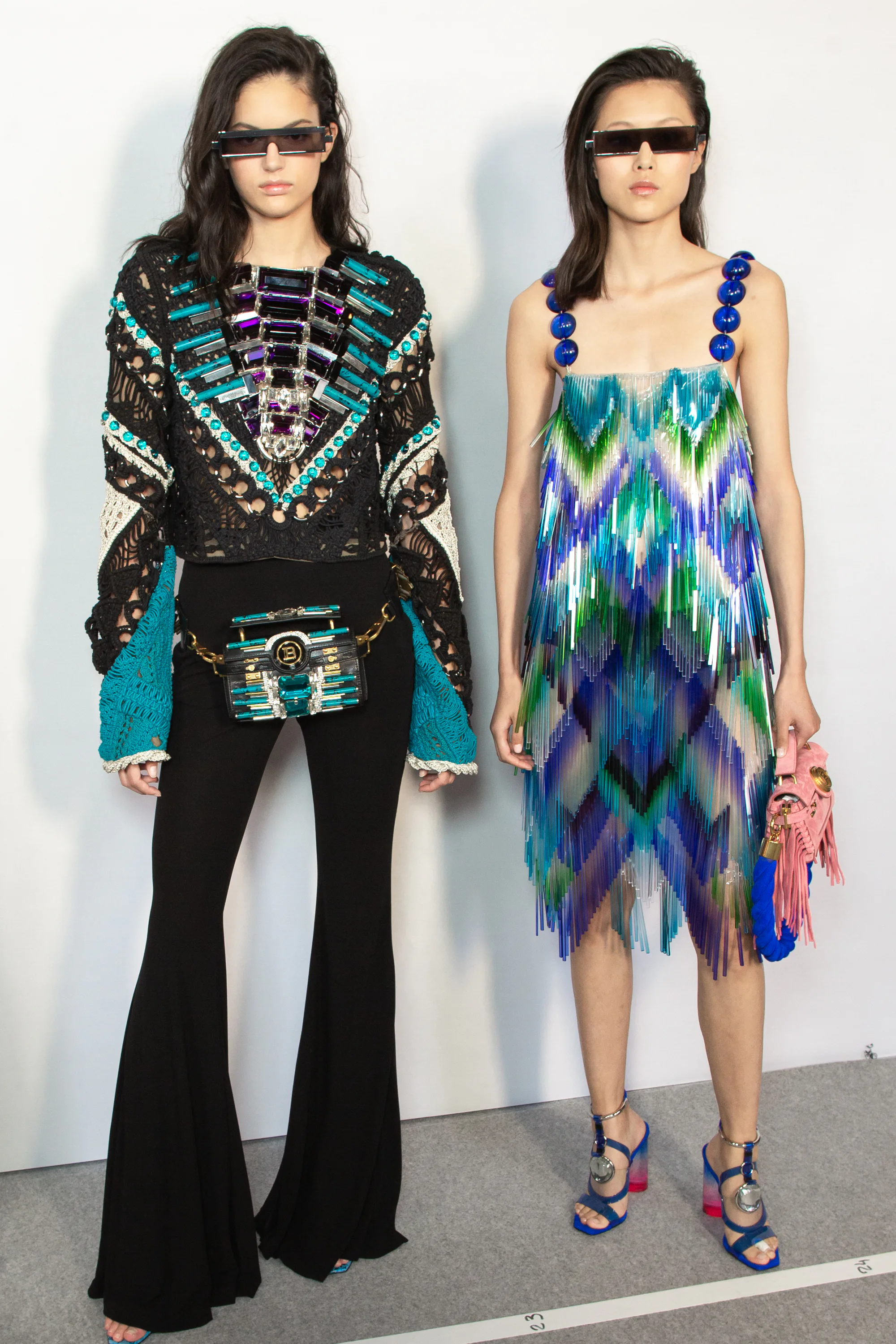 Balmain Resurrected the Early Aughts, Complete With Lindsay Lohan and ...