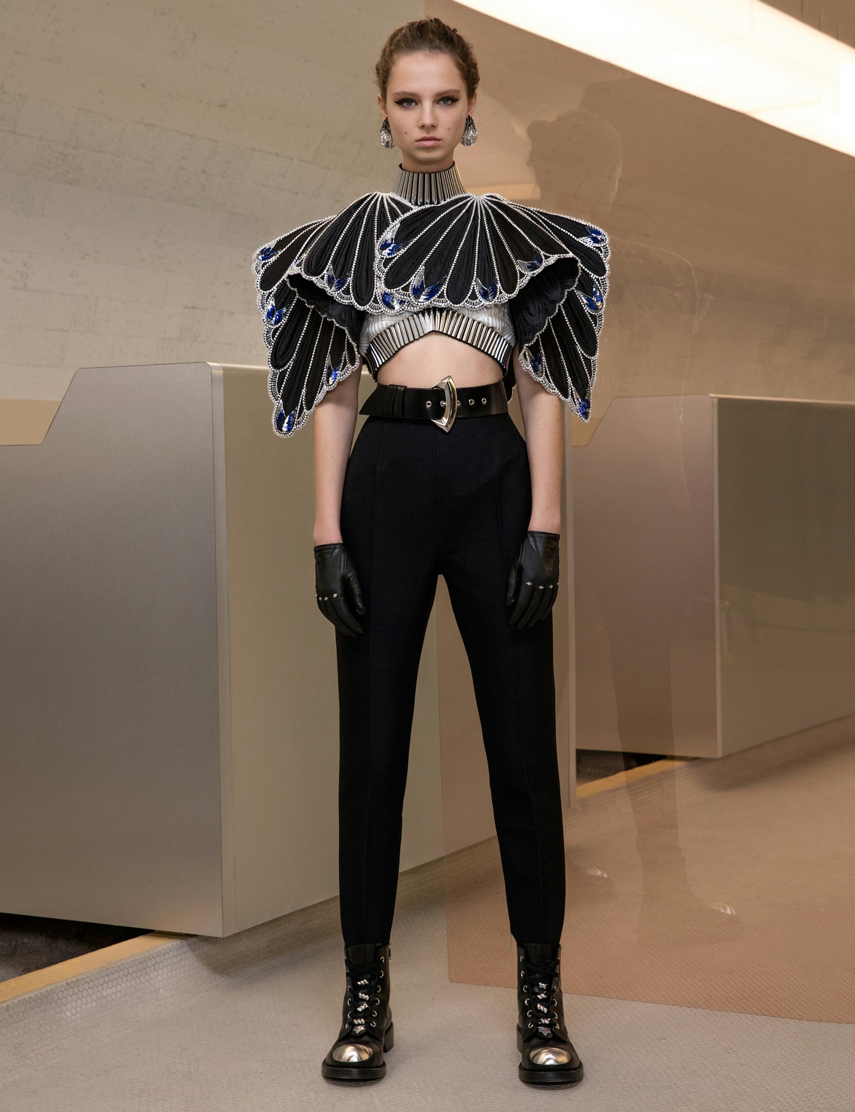 Louis Vuitton’s Resort Collection is Retro-Futuristic, Tough-Edged Chic