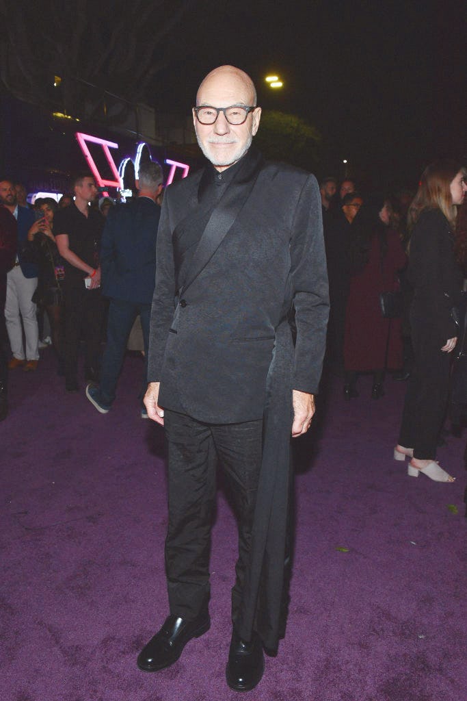 Sir Patrick Stewart Proves That Fashion Stunting Isn’t Just for the Boys