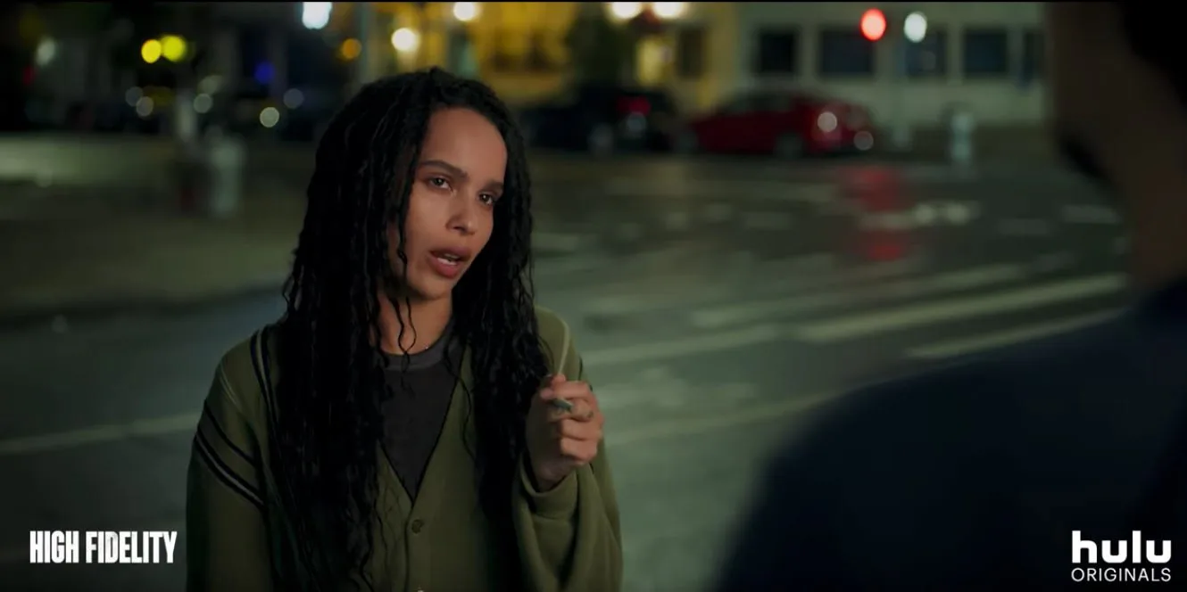 Zoë Kravitz Wears John Cusack’s Old Clothes in High Fidelity Trailer