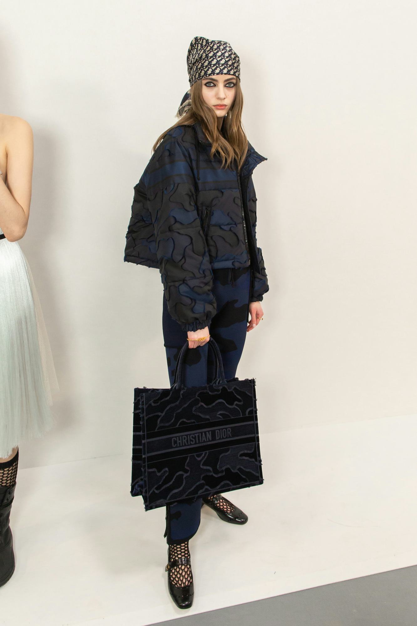 Backstage at the Dior Fall 2020 Runway Show in Paris