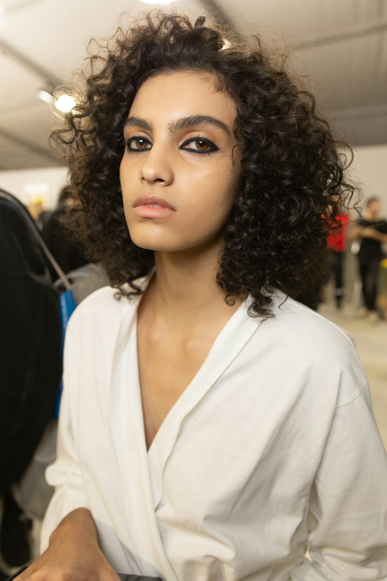Backstage at the Dior Fall 2020 Runway Show in Paris