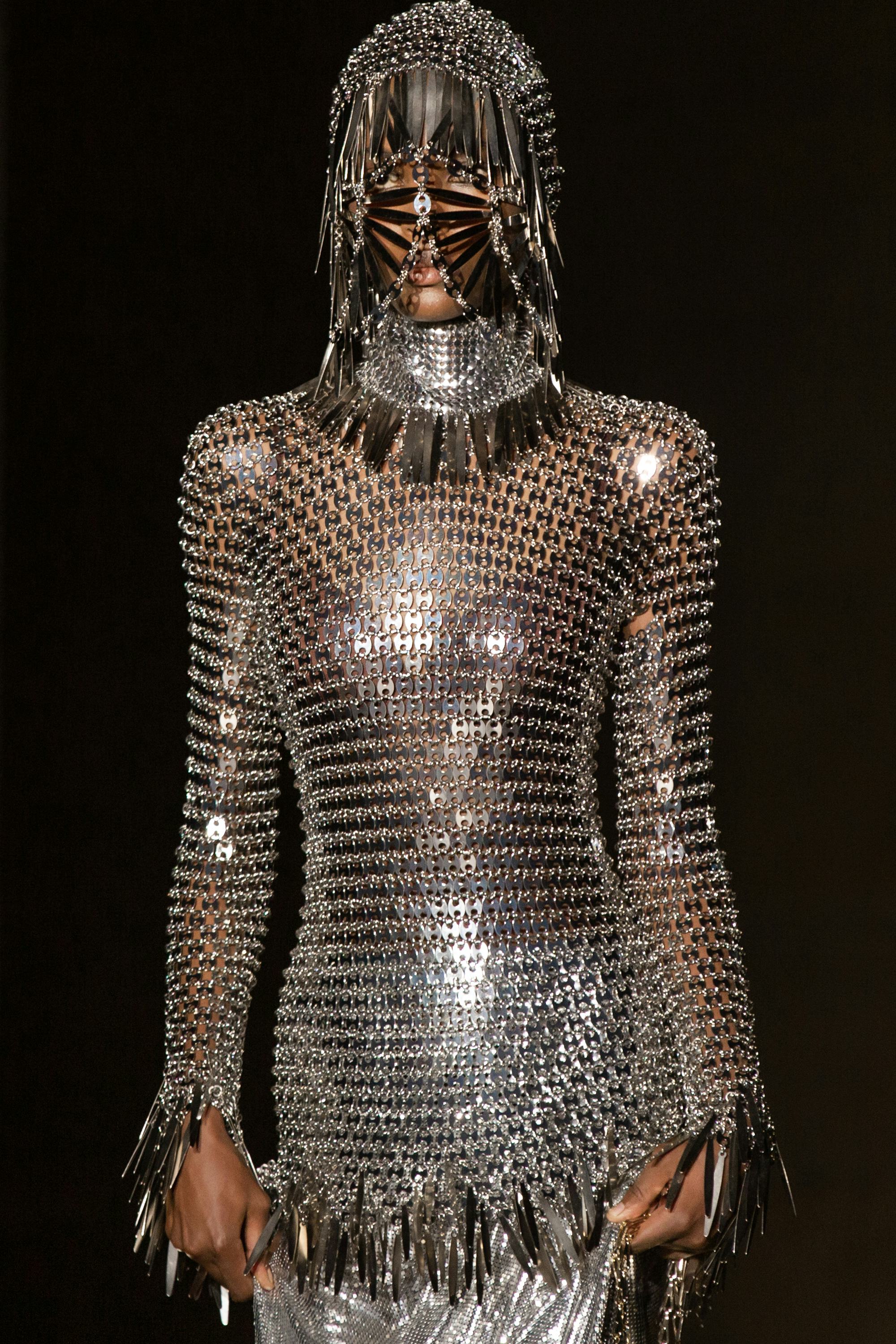 Paco Rabanne Fall 2020: Backstage and on the Runway