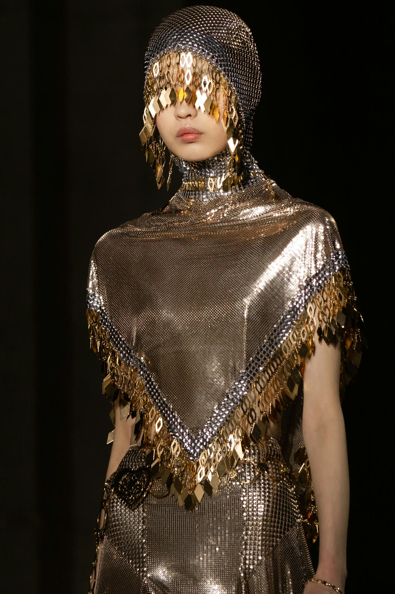 Paco Rabanne Fall 2020: Backstage and on the Runway