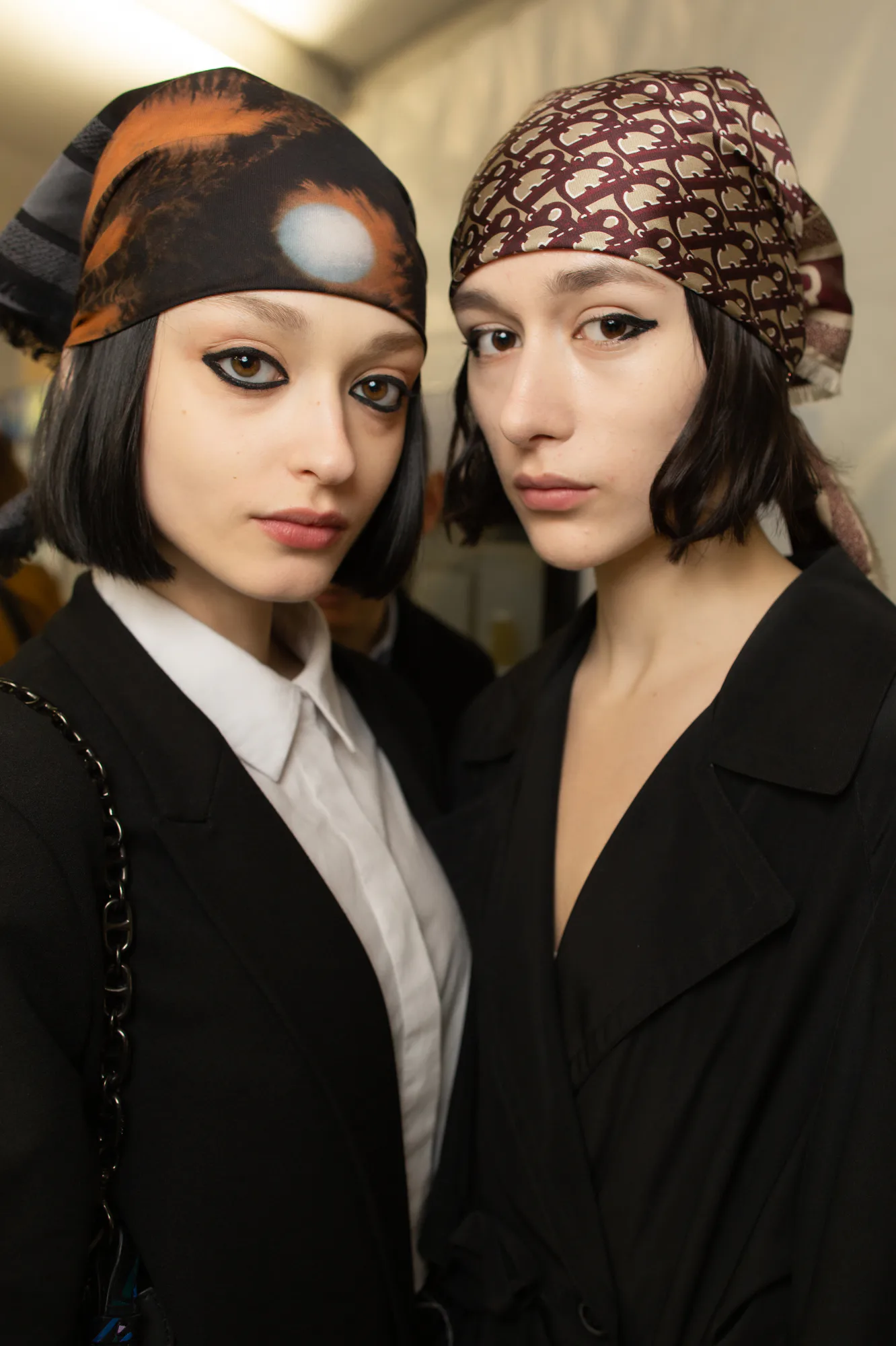Backstage at the Dior Fall 2020 Runway Show in Paris