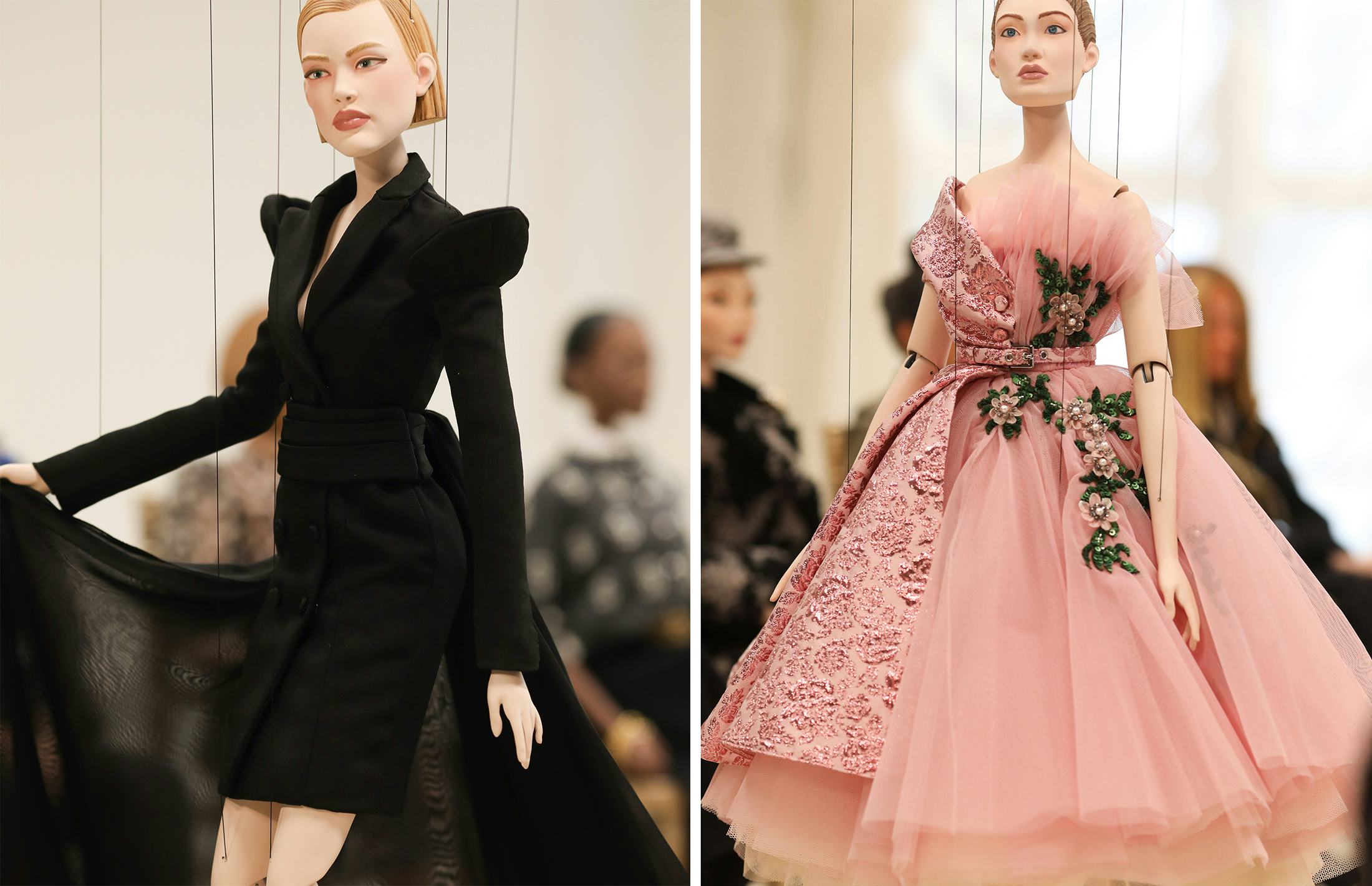 Jeremy Scott’s Moschino Presentation Was an Haute Couture Puppet Show