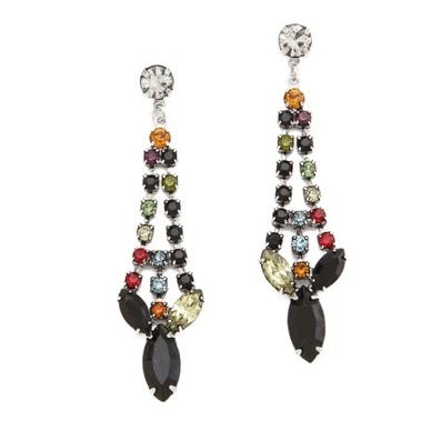 Insta-Glam: Colorful Crystal Earrings