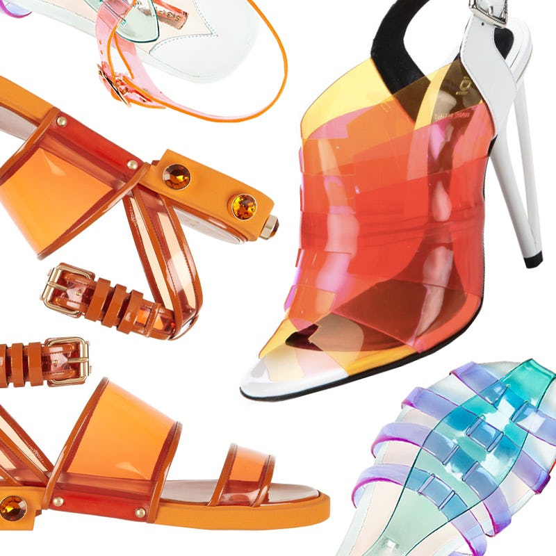 Clearly Obsessed: Translucent Shoes For Spring