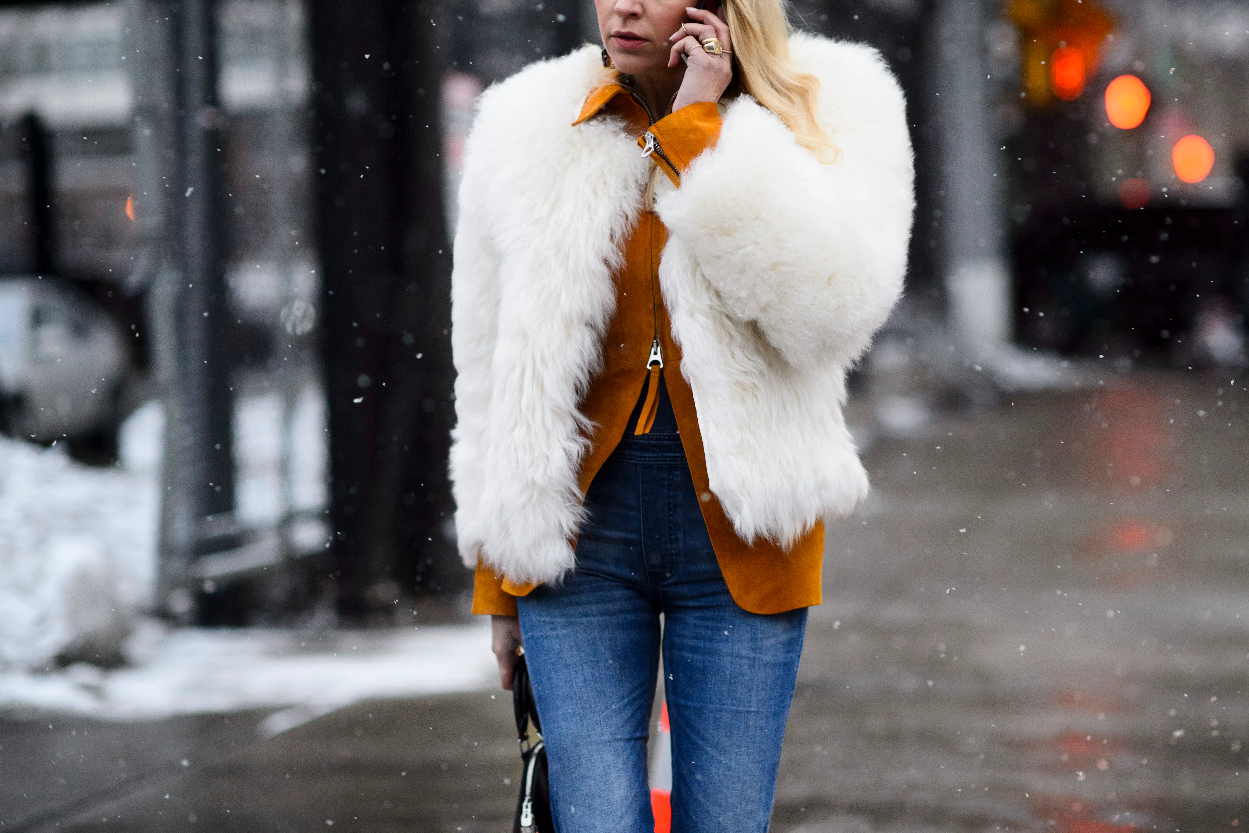 Winter Street Style From The Fall 2015 Shows