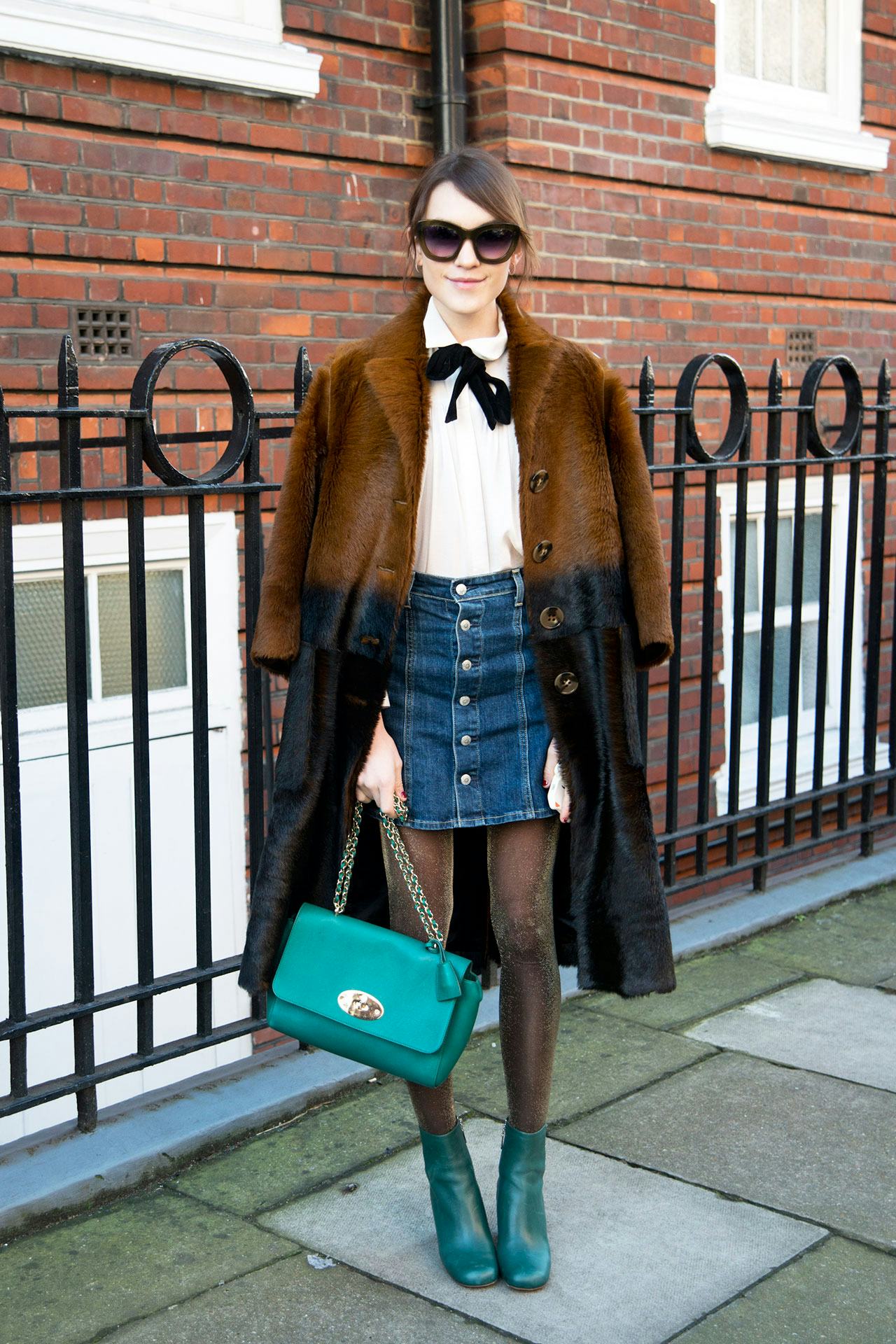 How To Wear Tights Like A Street-Style Star