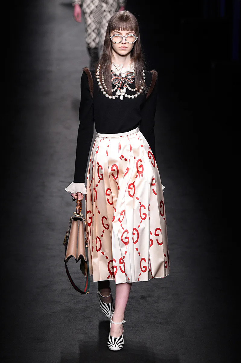 The Unexpected Thing That Happened On The Gucci Runway