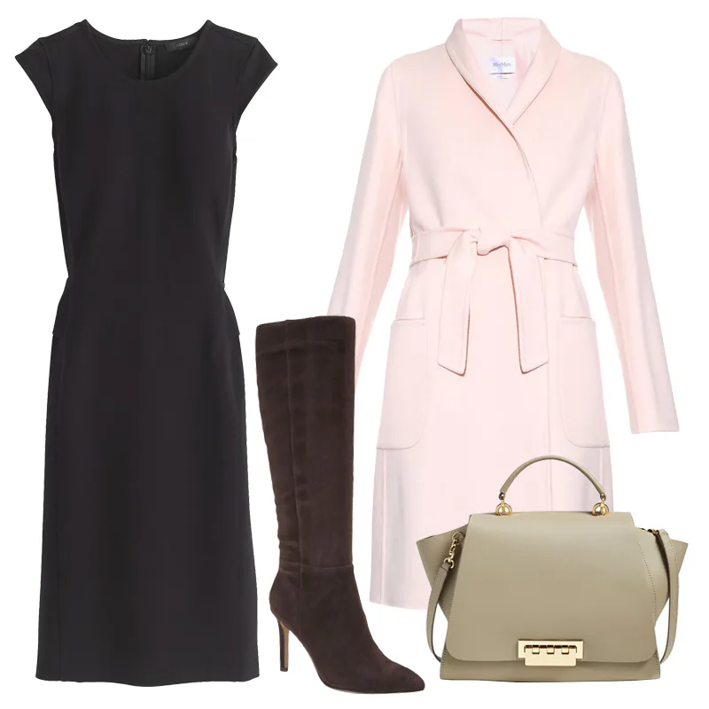 How To Style A Black Shift Dress For Work This Week