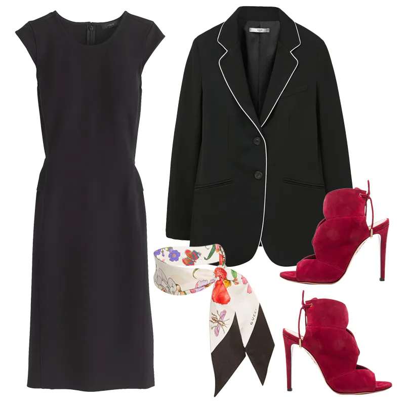 How To Style A Black Shift Dress For Work This Week