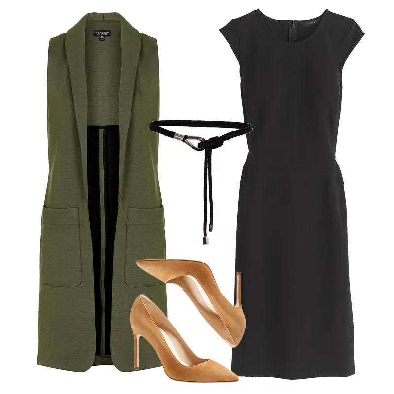 How To Style A Black Shift Dress For Work This Week