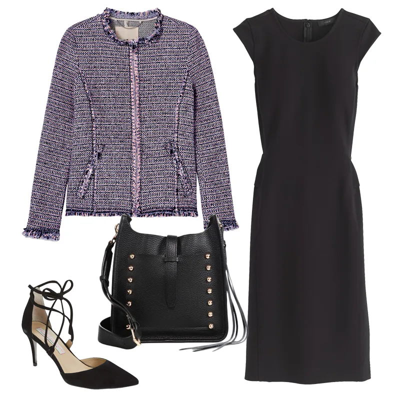 How To Style A Black Shift Dress For Work This Week