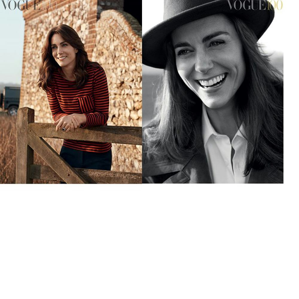 See What Kate Middleton Wore At Her British Vogue Cover Shoot