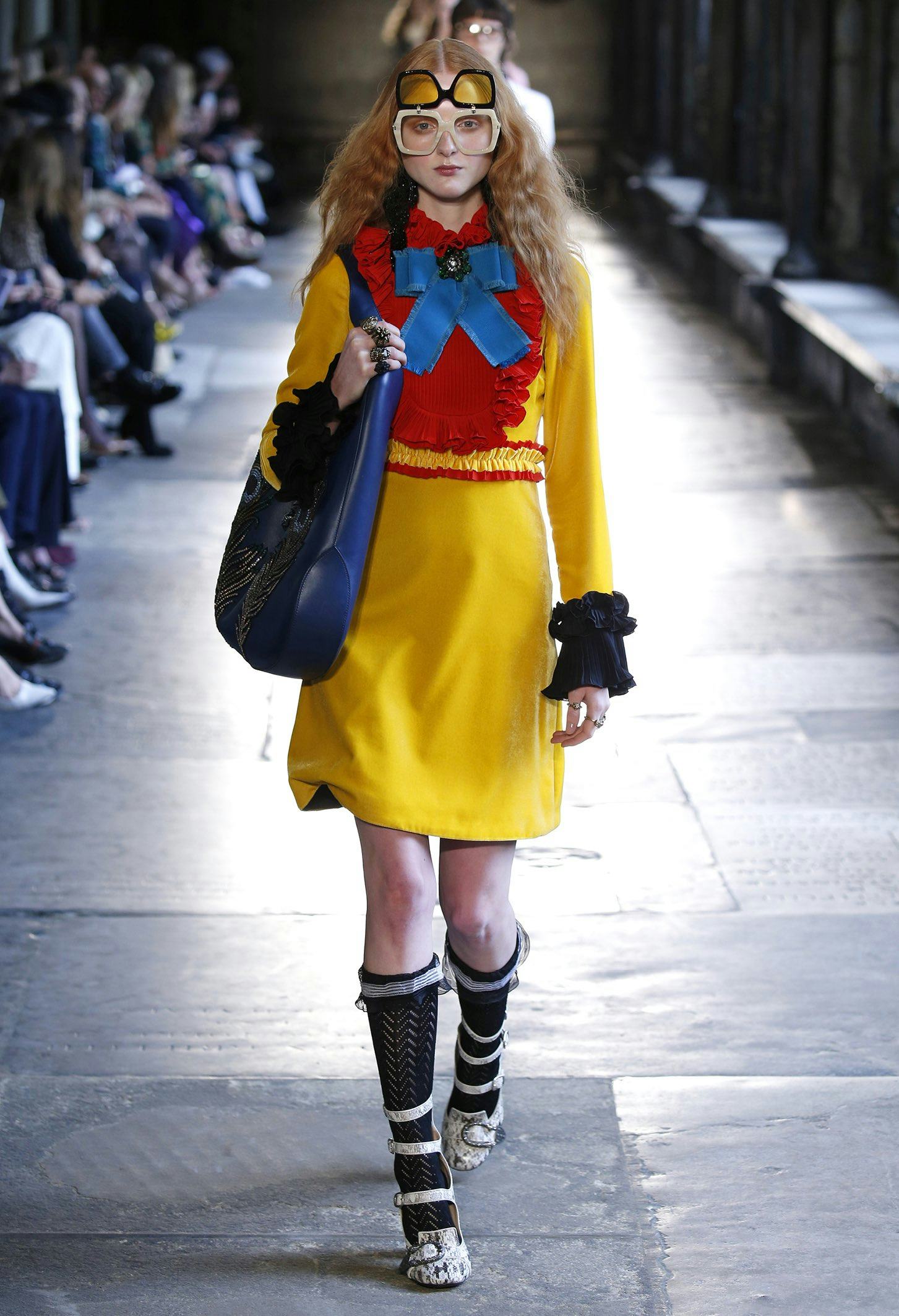 The Best Geek-Chic Looks From Gucci’s 2017 Cruise Show