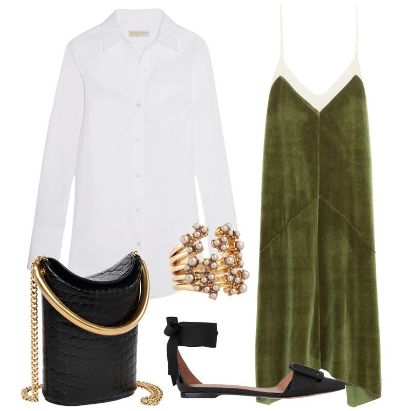 7 Fashion-Girl Ways To Style A White Button-Down