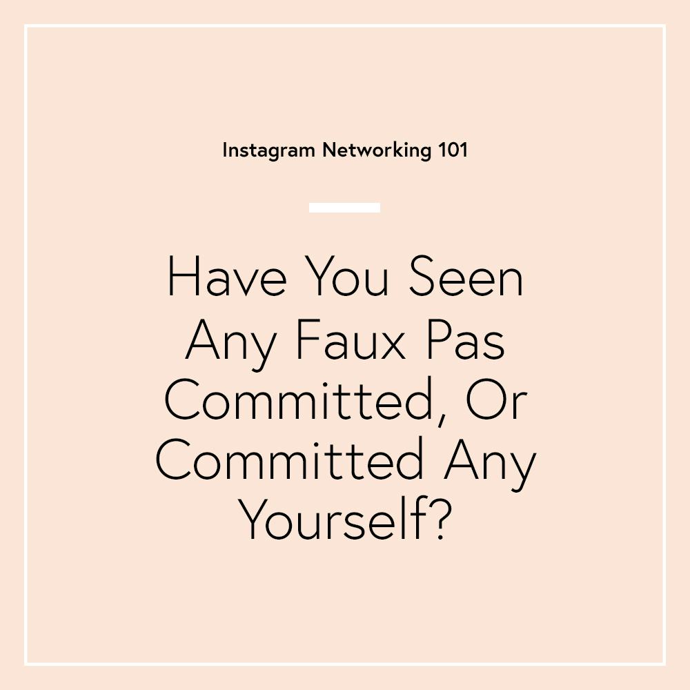 How To Use Instagram To Build Your Network