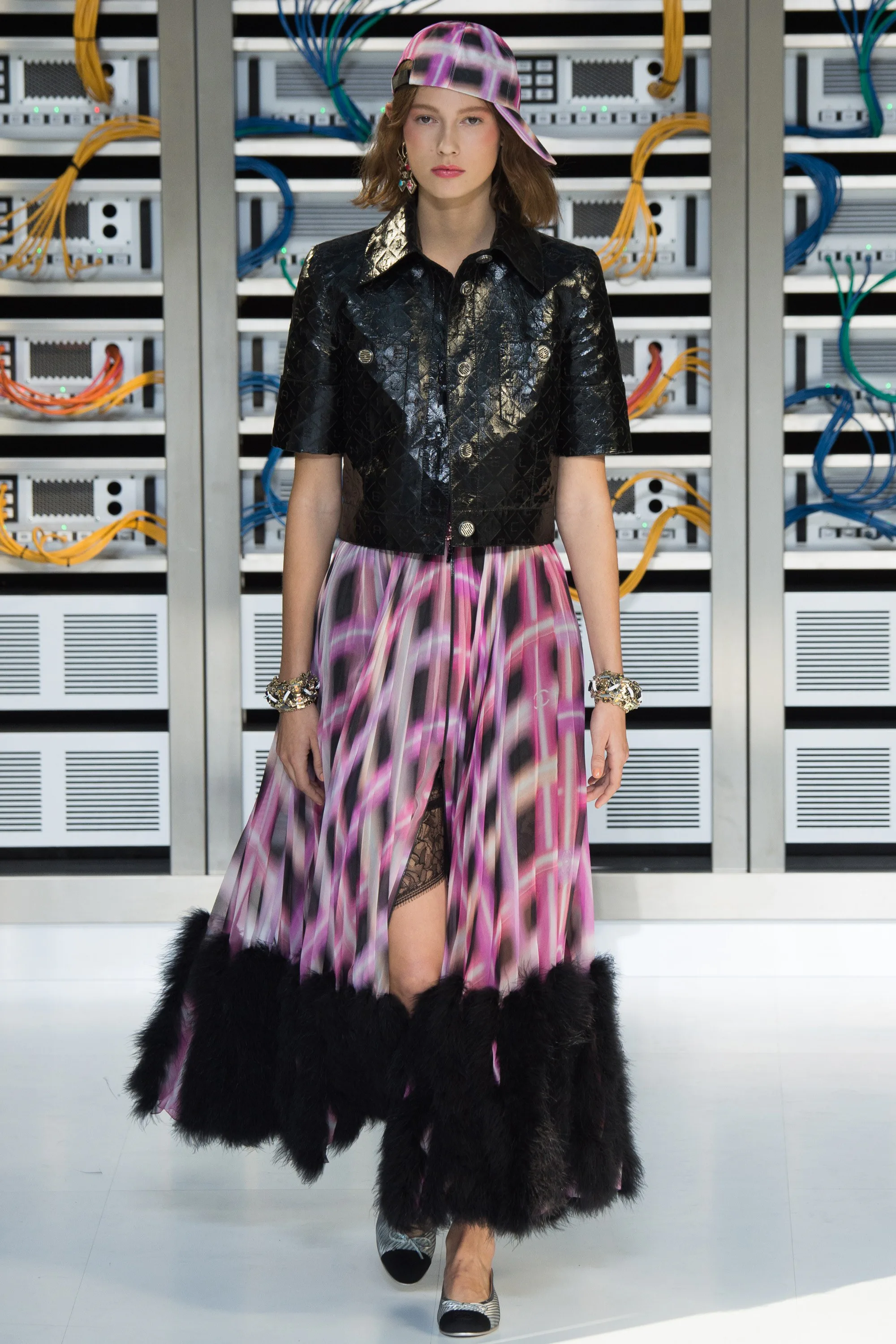 Chanel’s Spring ’17 Show Had Robot Heads And Side Ponytails, And It Was ...