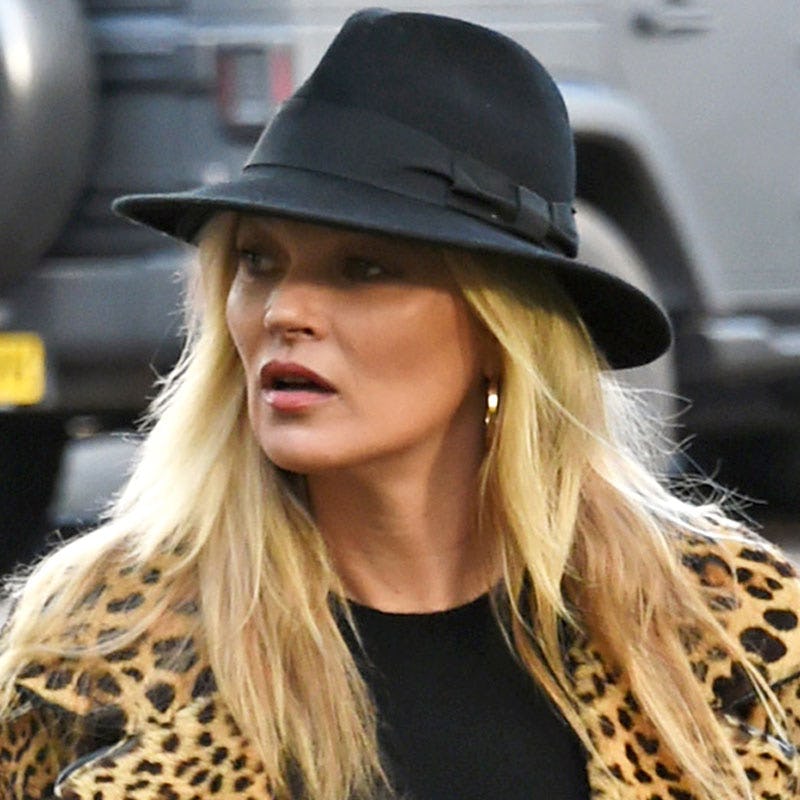 How Kate Moss Reimagines Her Signature Style For Fall