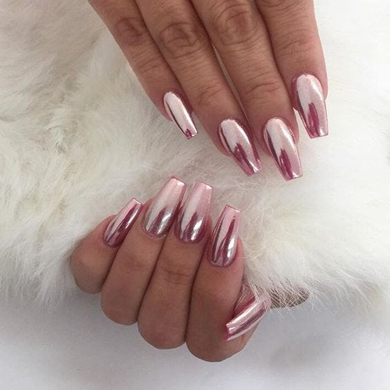 People Are Obsessed With This Pinterest Nail Trend