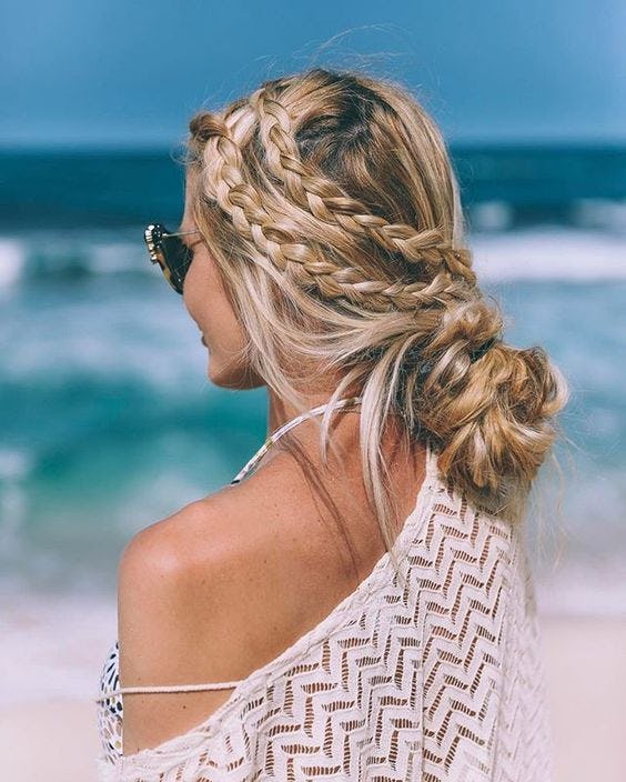 Braids That Look Just As Pretty At Work As On The Beach