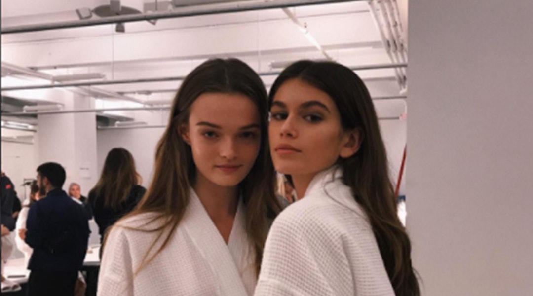 You Have To See Kaia Gerber Walk Her First Nyfw Runway