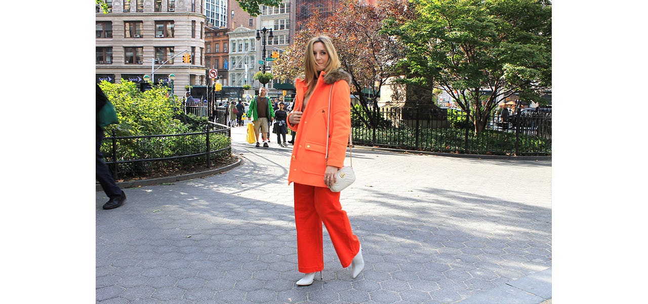 5 Ways To Style A Colorful Coat In Real Life