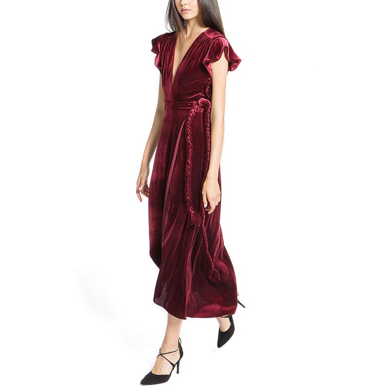 The Best Velvet Wrap Dresses To Buy Now