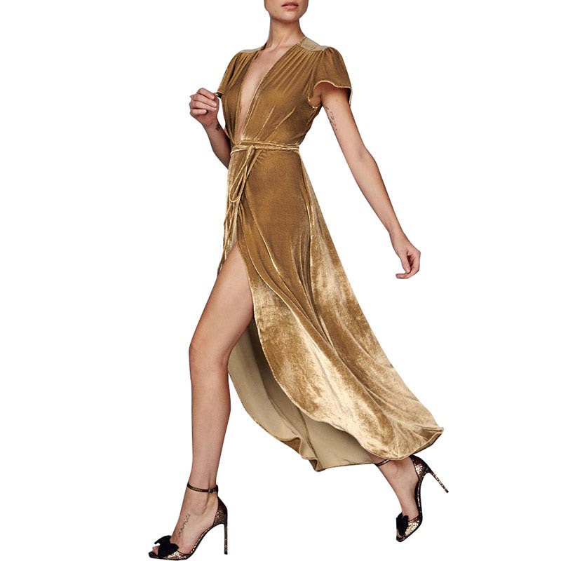 The Best Velvet Wrap Dresses To Buy Now