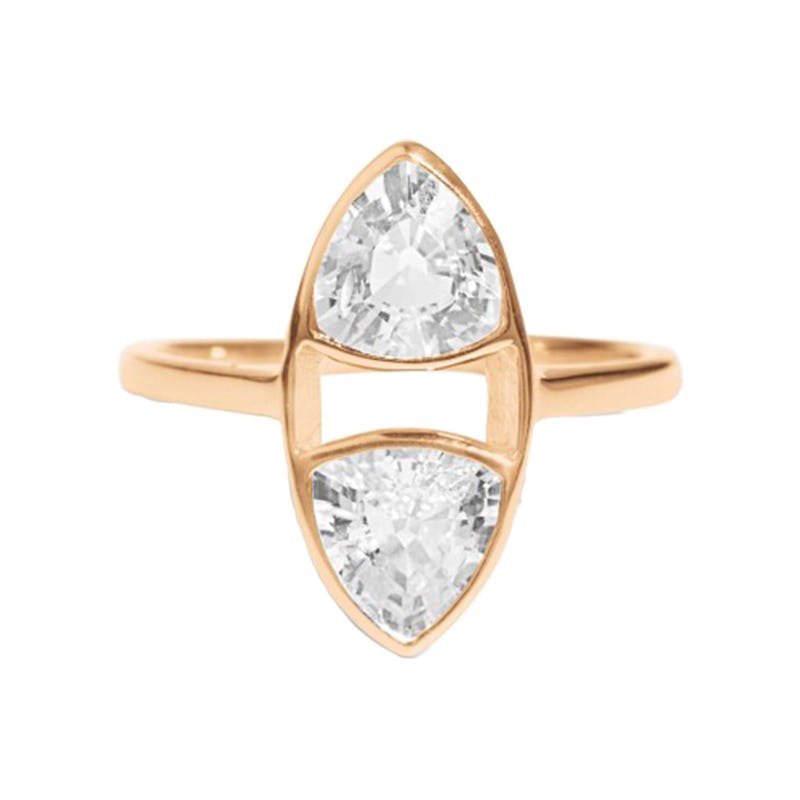 This New Engagement Ring Trend Has Us Seeing Double