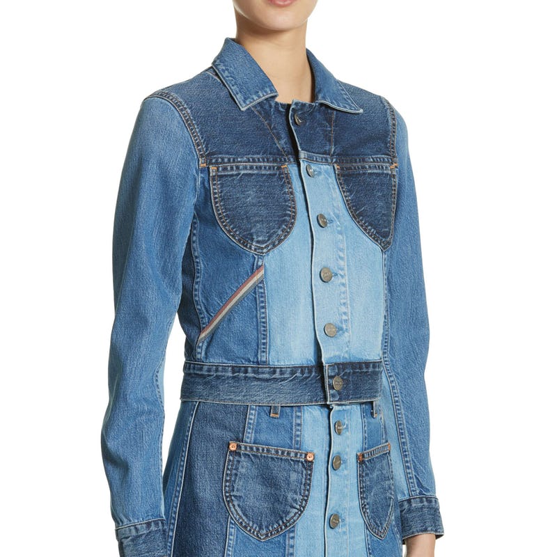 The Denim Jacket Got A Fashion-Girl Makeover